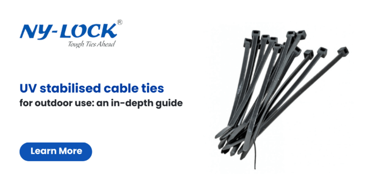 UV stabilised cable ties for outdoor use: an in-depth guide - Ny Lock